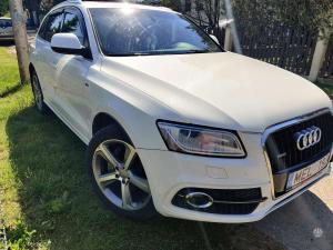 White Audi Q5 2013 in Kaunas, with an engine capacity of 3.00 L and mileage of 243 thousand km for 9950 €, photo 7 on AUTOMOTO.COM.LV