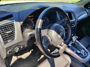 White Audi Q5 2013 in Kaunas, with an engine capacity of 3.00 L and mileage of 243 thousand km for 9950 €, photo 11 on AUTOMOTO.COM.LV