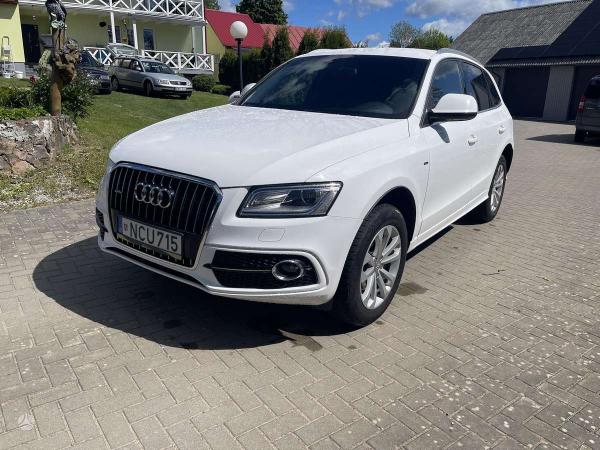 White Audi Q5 2013 in Lazdijai, with an engine capacity of 1.97 L and mileage of 193 thousand km for 13800 €, photo 4 on AUTOMOTO.COM.LV