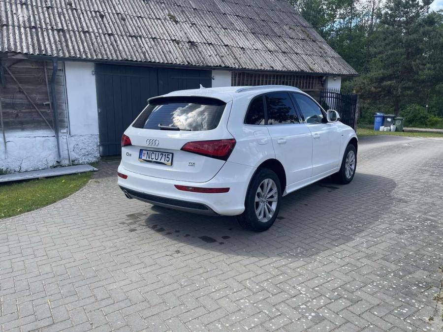 White Audi Q5 2013 in Lazdijai, with an engine capacity of 1.97 L and mileage of 193 thousand km for 13800 €, photo 6 on AUTOMOTO.COM.LV