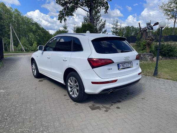 White Audi Q5 2013 in Lazdijai, with an engine capacity of 1.97 L and mileage of 193 thousand km for 13800 €, photo 6 on AUTOMOTO.COM.LV