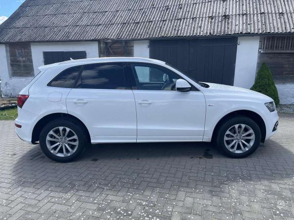 White Audi Q5 2013 in Lazdijai, with an engine capacity of 1.97 L and mileage of 193 thousand km for 13800 €, photo 7 on AUTOMOTO.COM.LV