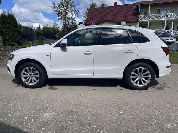 White Audi Q5 2013 in Lazdijai, with an engine capacity of 1.97 L and mileage of 193 thousand km for 13800 €, photo 8 on AUTOMOTO.COM.LV