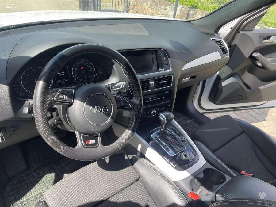 White Audi Q5 2013 in Lazdijai, with an engine capacity of 1.97 L and mileage of 193 thousand km for 13800 €, photo 16 on AUTOMOTO.COM.LV