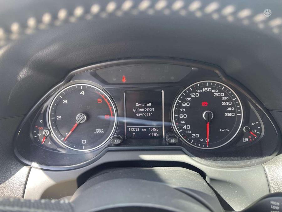 White Audi Q5 2013 in Lazdijai, with an engine capacity of 1.97 L and mileage of 193 thousand km for 13800 €, photo 18 on AUTOMOTO.COM.LV