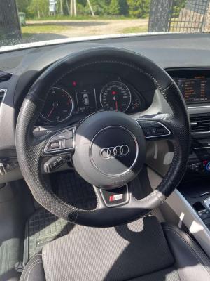 White Audi Q5 2013 in Lazdijai, with an engine capacity of 1.97 L and mileage of 193 thousand km for 13800 €, photo 23 on AUTOMOTO.COM.LV