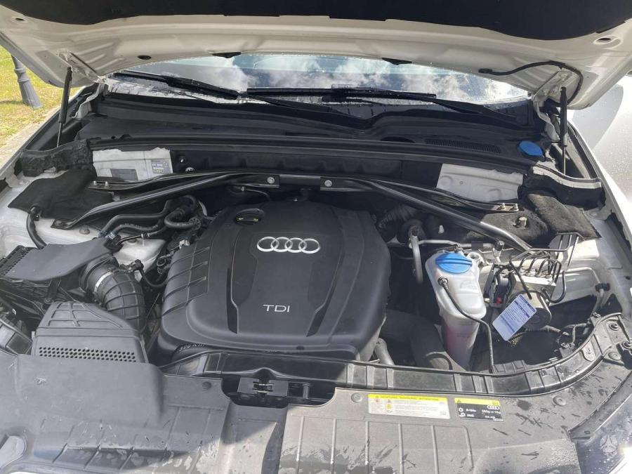 White Audi Q5 2013 in Lazdijai, with an engine capacity of 1.97 L and mileage of 193 thousand km for 13800 €, photo 26 on AUTOMOTO.COM.LV