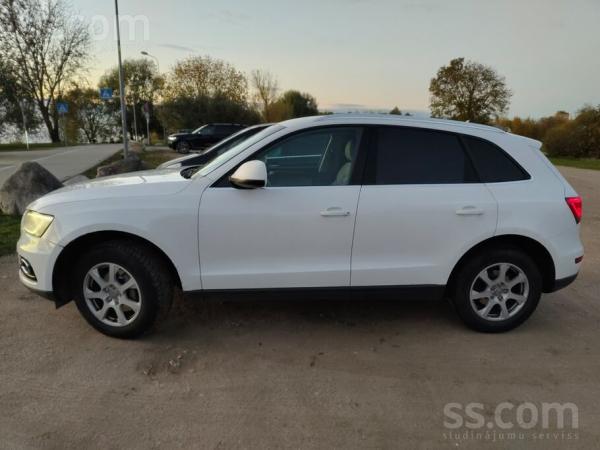 White Audi Q5 2013 in Riga, with an engine capacity of 2.00 L and mileage of 0 thousand km for 9500 €, photo 8 on AUTOMOTO.COM.LV