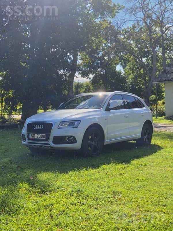 Balts Audi Q5 2013 Rīga, ar dzinēja tilpumu 3.00 L un nobraukumu 292 tūkst. km par 14600 €, foto 1 vietnē AUTOMOTO.COM.LV