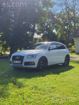 White Audi Q5 2013 in Riga, with an engine capacity of 3.00 L and mileage of 292 thousand km for 14600 €, photo  on AUTOMOTO.COM.LV
