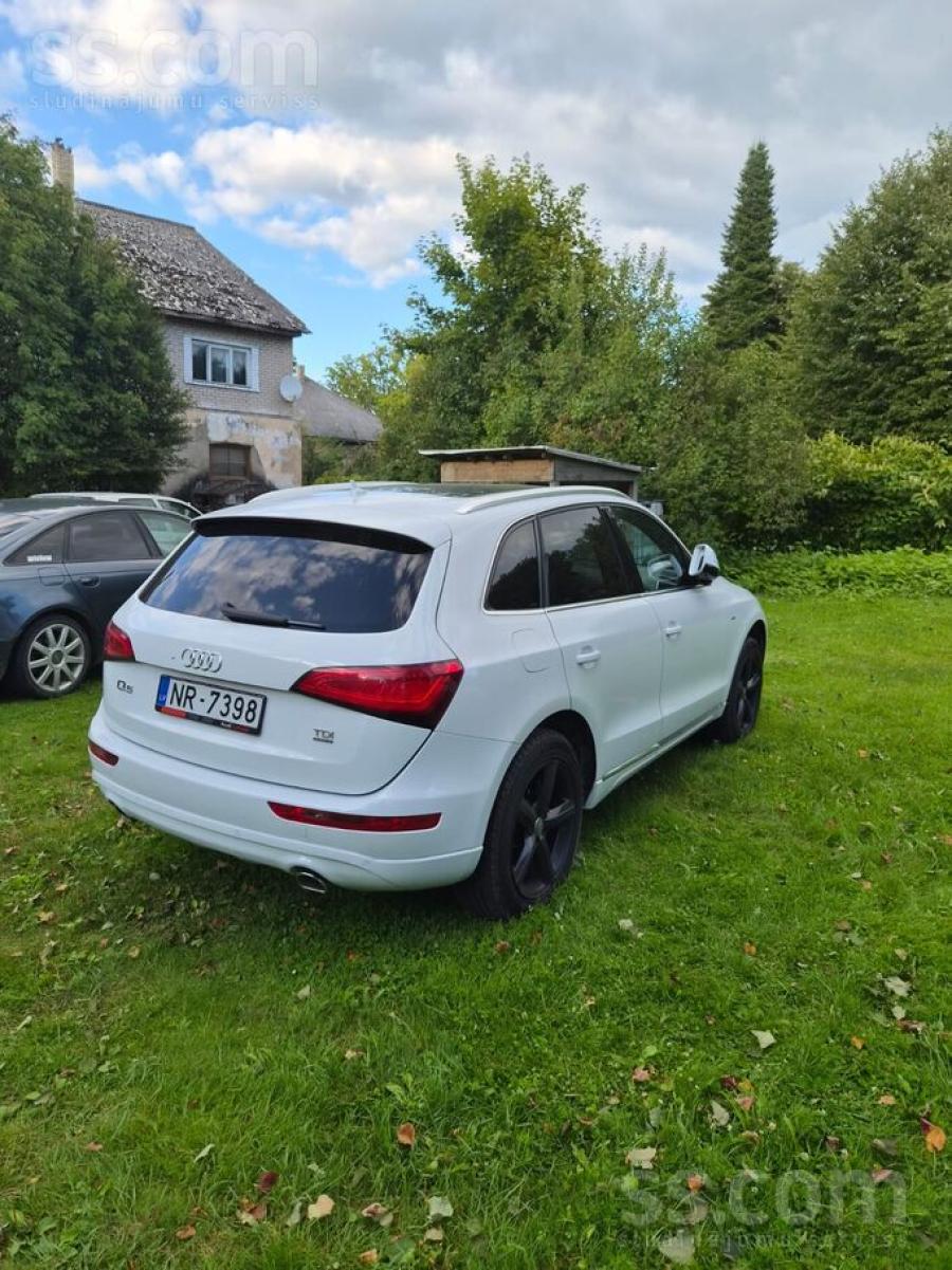 Balts Audi Q5 2013 Rīga, ar dzinēja tilpumu 3.00 L un nobraukumu 292 tūkst. km par 14600 €, foto 5 vietnē AUTOMOTO.COM.LV