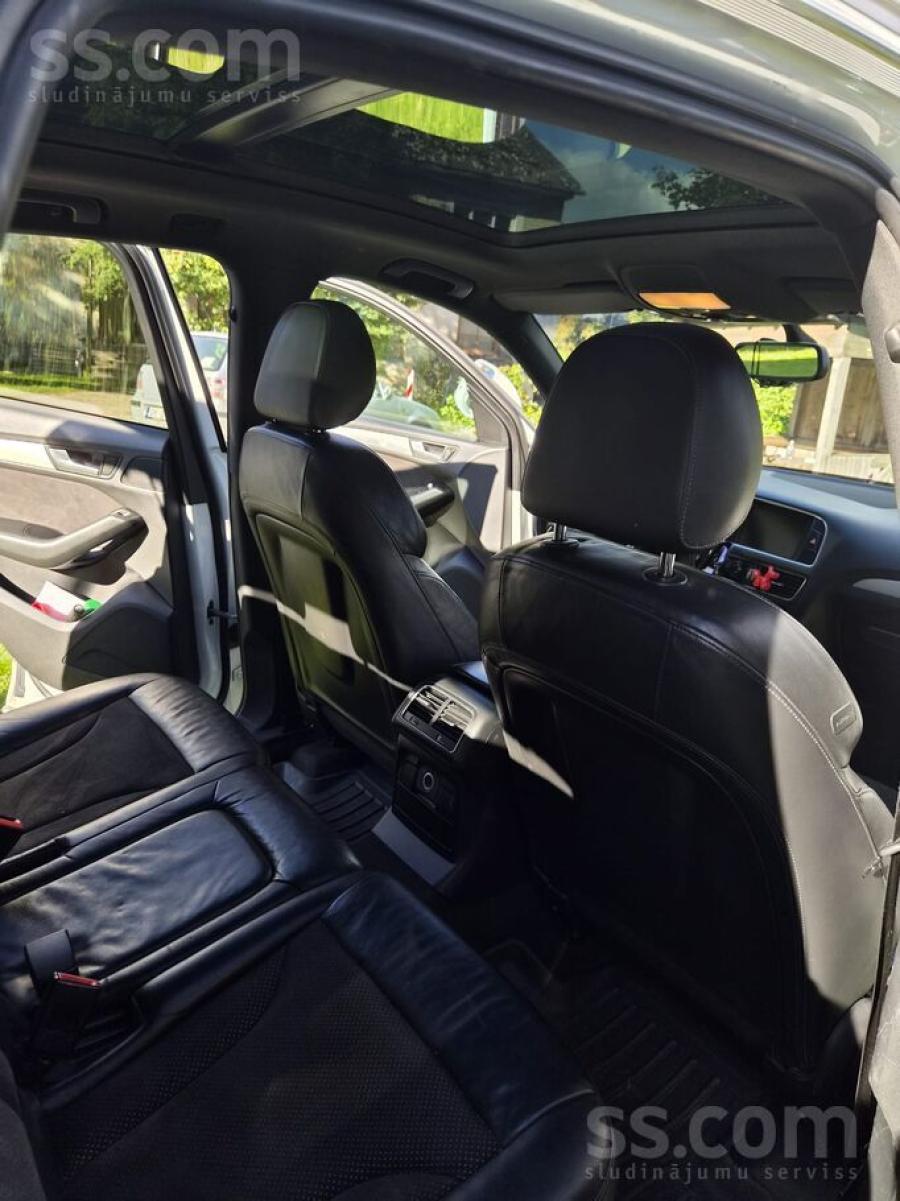 Balts Audi Q5 2013 Rīga, ar dzinēja tilpumu 3.00 L un nobraukumu 292 tūkst. km par 14600 €, foto 10 vietnē AUTOMOTO.COM.LV