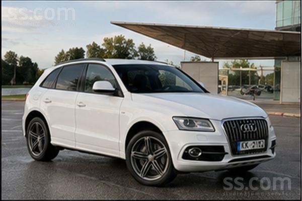 Balts Audi Q5 2013 Rīga, ar dzinēja tilpumu 3.00 L un nobraukumu 380 tūkst. km par 10700 €, foto 4 vietnē AUTOMOTO.COM.LV