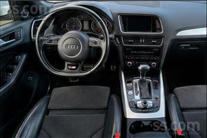 White Audi Q5 2013 in Riga, with an engine capacity of 3.00 L and mileage of 380 thousand km for 10700 €, photo 6 on AUTOMOTO.COM.LV