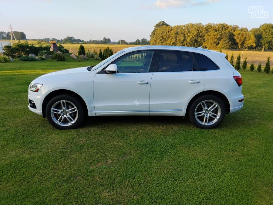 White Audi Q5 2013 in Marijampole, with an engine capacity of 2.00 L and mileage of 225 thousand km for 8500 €, photo 3 on AUTOMOTO.COM.LV