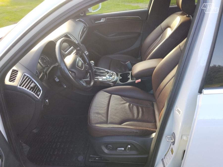 White Audi Q5 2013 in Marijampole, with an engine capacity of 2.00 L and mileage of 225 thousand km for 8500 €, photo 11 on AUTOMOTO.COM.LV