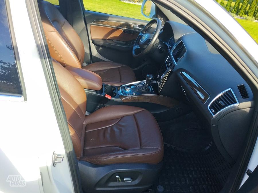 White Audi Q5 2013 in Marijampole, with an engine capacity of 2.00 L and mileage of 225 thousand km for 8500 €, photo 18 on AUTOMOTO.COM.LV