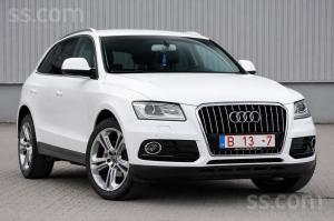 White Audi Q5 2013 in Tukums, with an engine capacity of 2.00 L and mileage of 267 thousand km for 11500 €, photo  on AUTOMOTO.COM.LV