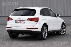 White Audi Q5 2013 in Tukums, with an engine capacity of 2.00 L and mileage of 267 thousand km for 11500 €, photo 4 on AUTOMOTO.COM.LV