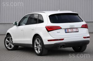 White Audi Q5 2013 in Tukums, with an engine capacity of 2.00 L and mileage of 267 thousand km for 11500 €, photo 5 on AUTOMOTO.COM.LV