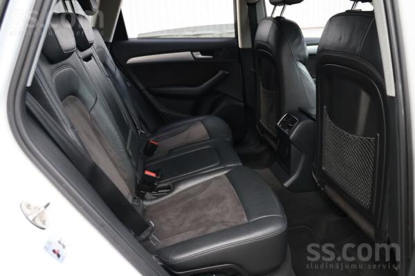 White Audi Q5 2013 in Tukums, with an engine capacity of 2.00 L and mileage of 267 thousand km for 11500 €, photo 8 on AUTOMOTO.COM.LV