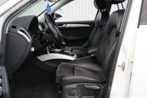 White Audi Q5 2013 in Tukums, with an engine capacity of 2.00 L and mileage of 267 thousand km for 11500 €, photo 9 on AUTOMOTO.COM.LV