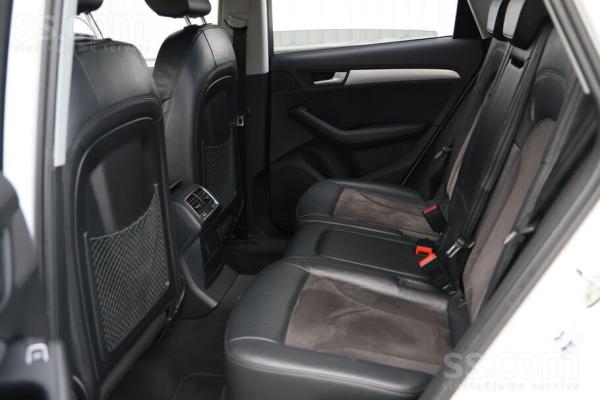White Audi Q5 2013 in Tukums, with an engine capacity of 2.00 L and mileage of 267 thousand km for 11500 €, photo 11 on AUTOMOTO.COM.LV