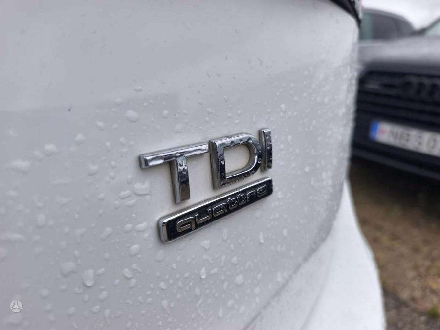 White Audi Q5 2013 in Vilnius, with an engine capacity of 2.00 L and mileage of 215 thousand km for 9350 €, photo 8 on AUTOMOTO.COM.LV