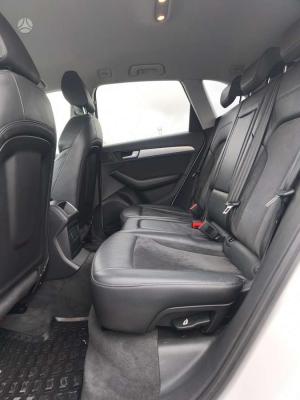 White Audi Q5 2013 in Vilnius, with an engine capacity of 2.00 L and mileage of 215 thousand km for 9350 €, photo 10 on AUTOMOTO.COM.LV