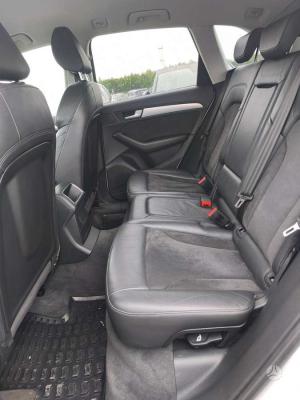 White Audi Q5 2013 in Vilnius, with an engine capacity of 2.00 L and mileage of 215 thousand km for 9350 €, photo 11 on AUTOMOTO.COM.LV