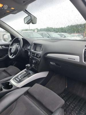 White Audi Q5 2013 in Vilnius, with an engine capacity of 2.00 L and mileage of 215 thousand km for 9350 €, photo 19 on AUTOMOTO.COM.LV