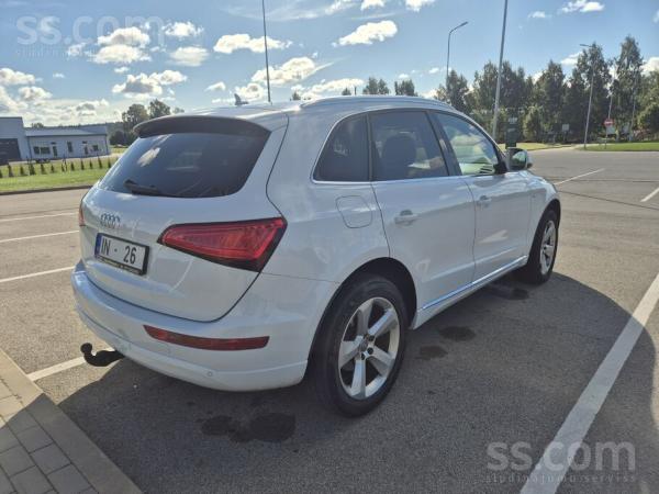 Balts Audi Q5 2013 Tukums, ar dzinēja tilpumu 2.00 L un nobraukumu 327 tūkst. km par 12500 €, foto 5 vietnē AUTOMOTO.COM.LV