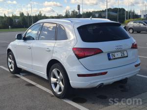 White Audi Q5 2013 in Tukums, with an engine capacity of 2.00 L and mileage of 327 thousand km for 12250 €, photo 4 on AUTOMOTO.COM.LV