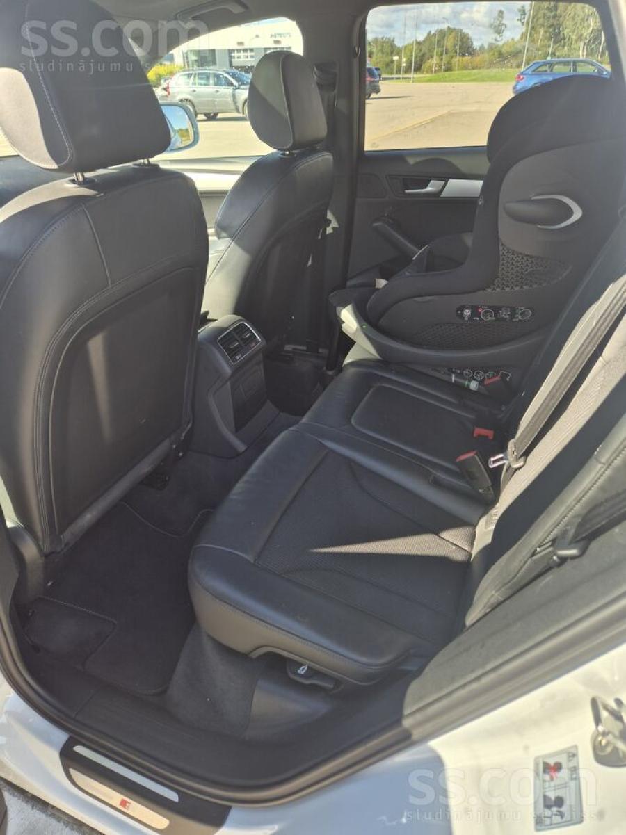 White Audi Q5 2013 in Tukums, with an engine capacity of 2.00 L and mileage of 327 thousand km for 12250 €, photo 7 on AUTOMOTO.COM.LV