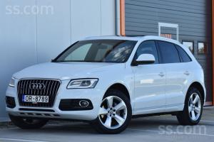 Balts Audi Q5 2013 Rīga, ar dzinēja tilpumu 2.00 L un nobraukumu 328 tūkst. km par 11990 €, foto  vietnē AUTOMOTO.COM.LV