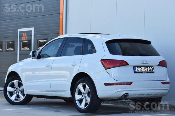 Balts Audi Q5 2013 Rīga, ar dzinēja tilpumu 2.00 L un nobraukumu 328 tūkst. km par 11990 €, foto 7 vietnē AUTOMOTO.COM.LV