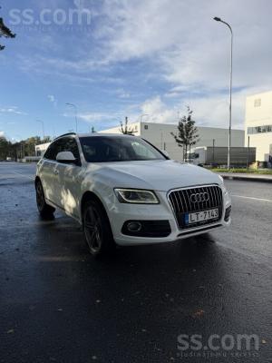 White Audi Q5 2013 in Riga, with an engine capacity of 3.00 L and mileage of 423 thousand km for 10950 €, photo  on AUTOMOTO.COM.LV