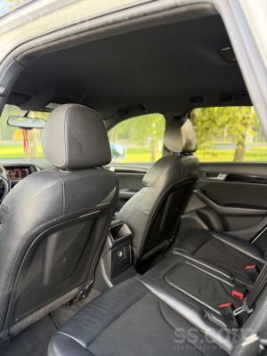 White Audi Q5 2013 in Riga, with an engine capacity of 3.00 L and mileage of 423 thousand km for 10950 €, photo 6 on AUTOMOTO.COM.LV