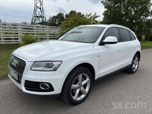 Balts Audi Q5 2013 Rīga, ar dzinēja tilpumu 2.00 L un nobraukumu 303 tūkst. km par 9700 €, foto  vietnē AUTOMOTO.COM.LV