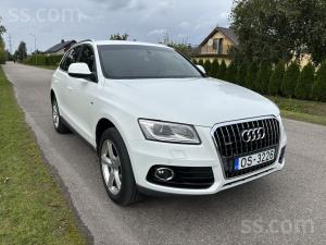 Balts Audi Q5 2013 Rīga, ar dzinēja tilpumu 2.00 L un nobraukumu 303 tūkst. km par 9700 €, foto 3 vietnē AUTOMOTO.COM.LV