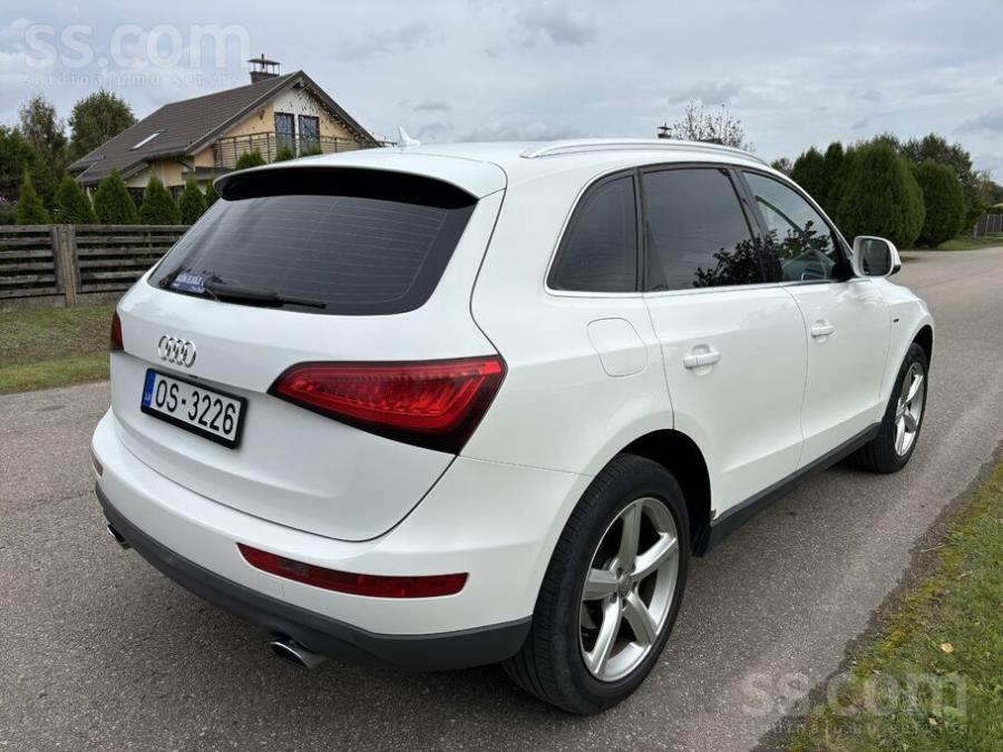 Balts Audi Q5 2013 Rīga, ar dzinēja tilpumu 2.00 L un nobraukumu 303 tūkst. km par 9700 €, foto 4 vietnē AUTOMOTO.COM.LV