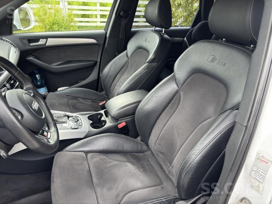 Balts Audi Q5 2013 Rīga, ar dzinēja tilpumu 2.00 L un nobraukumu 303 tūkst. km par 9700 €, foto 7 vietnē AUTOMOTO.COM.LV