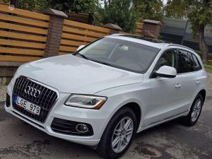 White Audi Q5 2013 in Radviliskis, with an engine capacity of 1.98 L and mileage of 196 thousand km for 7600 €, photo 3 on AUTOMOTO.COM.LV