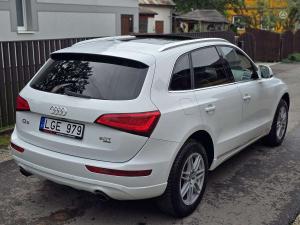 White Audi Q5 2013 in Radviliskis, with an engine capacity of 1.98 L and mileage of 196 thousand km for 7600 €, photo 5 on AUTOMOTO.COM.LV