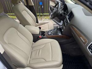 White Audi Q5 2013 in Radviliskis, with an engine capacity of 1.98 L and mileage of 196 thousand km for 7600 €, photo 7 on AUTOMOTO.COM.LV