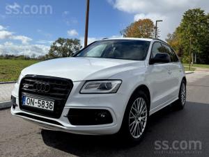 Balts Audi Q5 2013 Rēzekne, ar dzinēja tilpumu 3.00 L un nobraukumu 292 tūkst. km par 13950 €, foto  vietnē AUTOMOTO.COM.LV