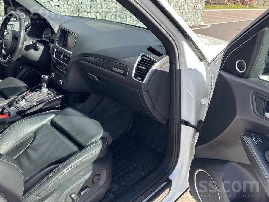 Balts Audi Q5 2013 Rēzekne, ar dzinēja tilpumu 3.00 L un nobraukumu 292 tūkst. km par 13950 €, foto 21 vietnē AUTOMOTO.COM.LV