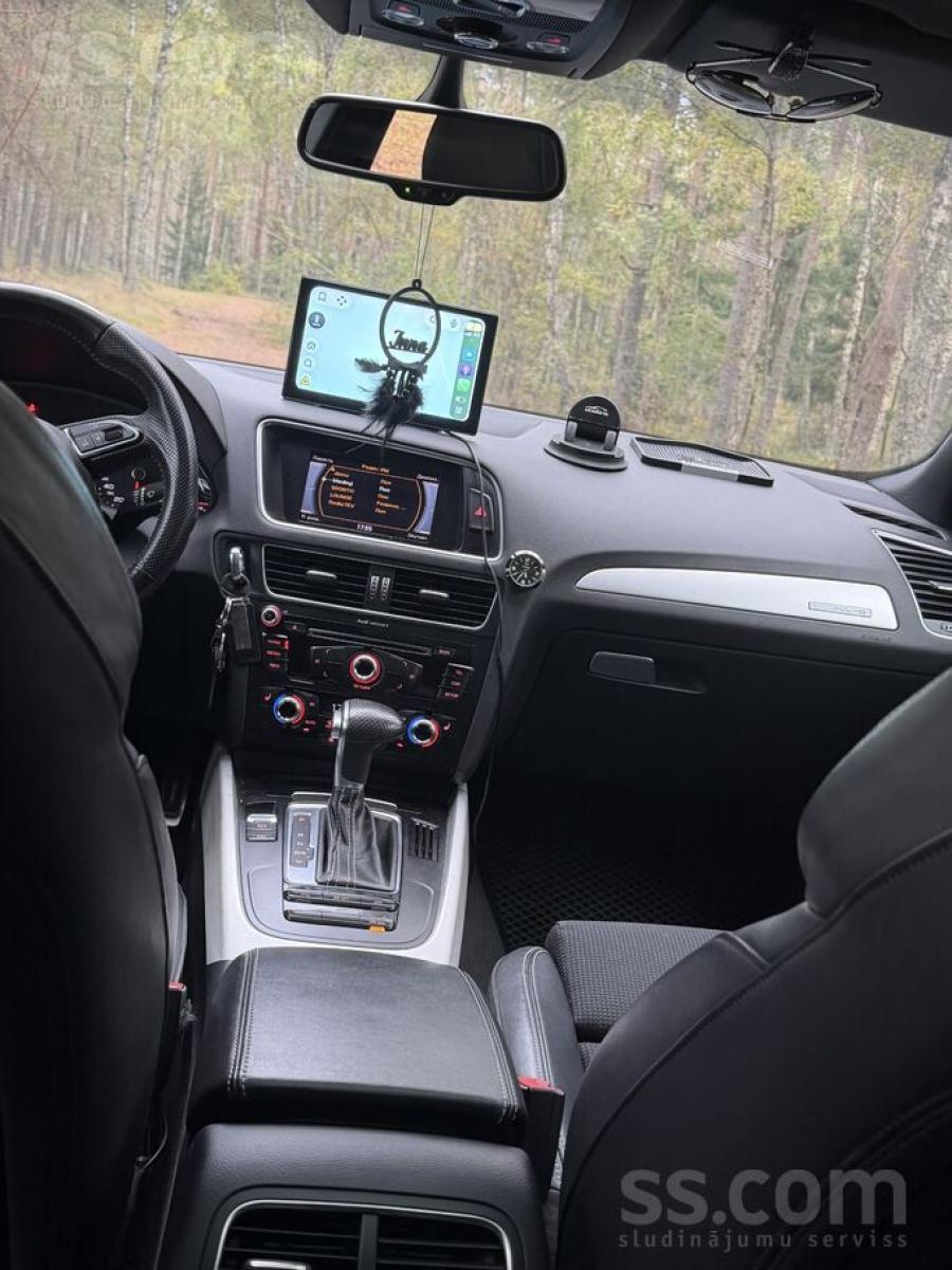 White Audi Q5 2013 in Riga, with an engine capacity of 3.00 L and mileage of 268 thousand km for 16400 €, photo 5 on AUTOMOTO.COM.LV