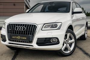 Balts Audi Q5 2013 Rīga, ar dzinēja tilpumu 2.00 L un nobraukumu 197 tūkst. km par 14550 €, foto  vietnē AUTOMOTO.COM.LV