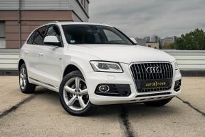 Balts Audi Q5 2013 Rīga, ar dzinēja tilpumu 2.00 L un nobraukumu 197 tūkst. km par 14550 €, foto 4 vietnē AUTOMOTO.COM.LV